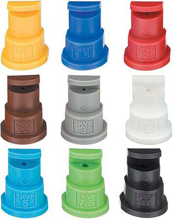 FloodJet Wide Angle Flat Spray Tip Nozzles | TK-VP TeeJet