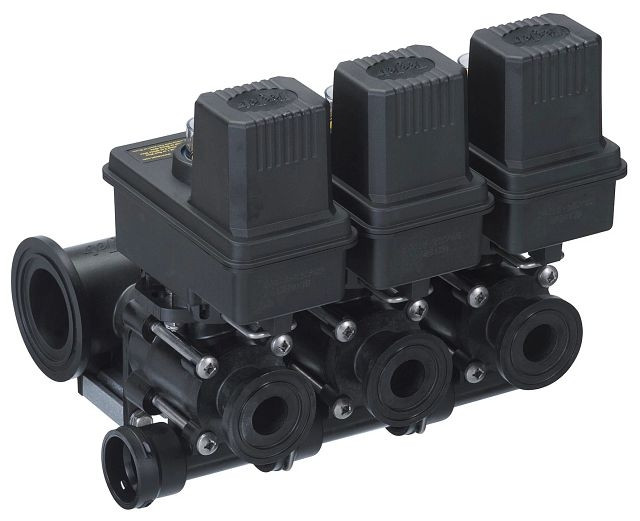 3/4" DirectoValve 3-Valve Flow Back Manifold Shutoff Ball Valve ...