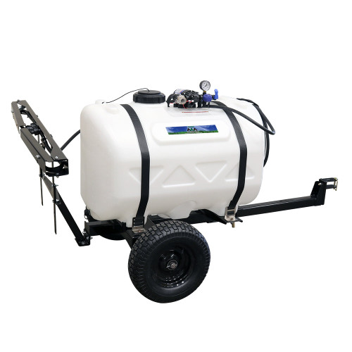 Master MFG 60 Gallon Pull Behind Sprayer, 10 Foot Swath - Sprayer Supplies