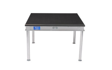 Quik Stage 3 ft x 4 ft Portable Stage Package with 8 Inch High Black ...