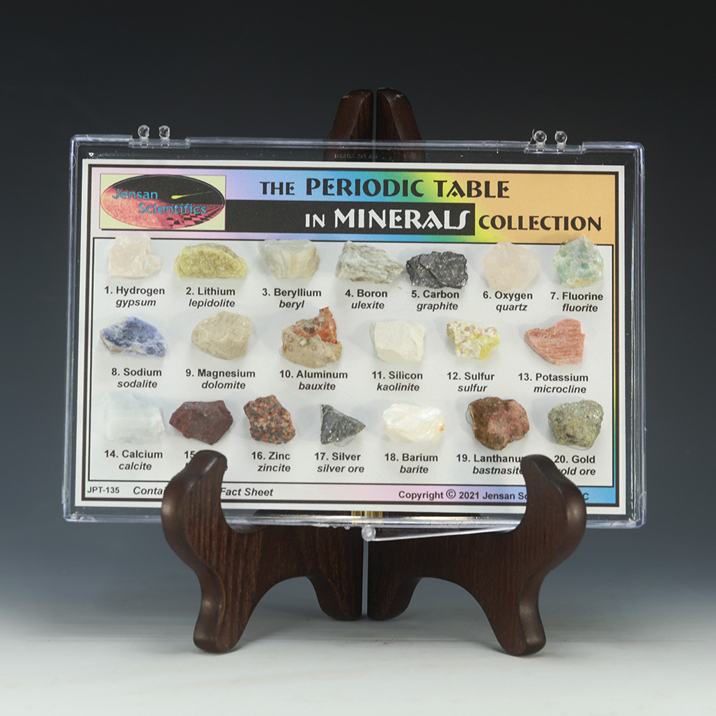 Periodic Table 20 Elements Mineral Collection