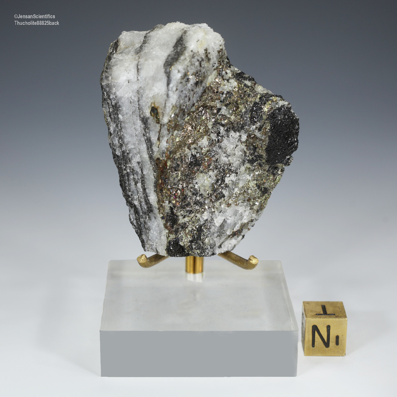 Thucholite Rare Pyrobitumen Quebec - Canada