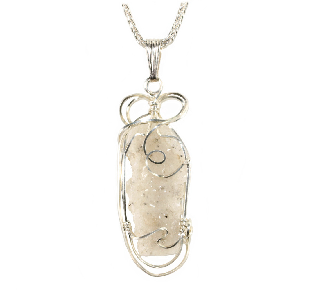 Fulgurite Lightning Sand Glass