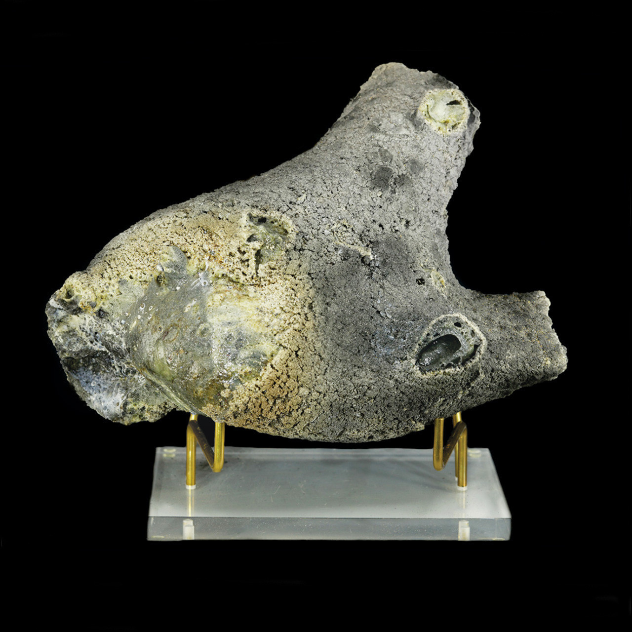 Fulgurite Lightning Sand Glass