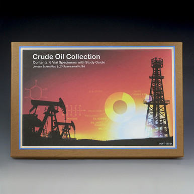 Crude Oil Collection 6 Vials with Detailed Info Sheet