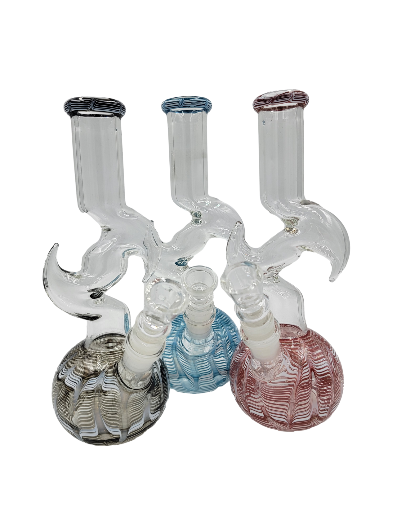 10 Curved Zong Bong Assorted Colors Shopluvbuds
