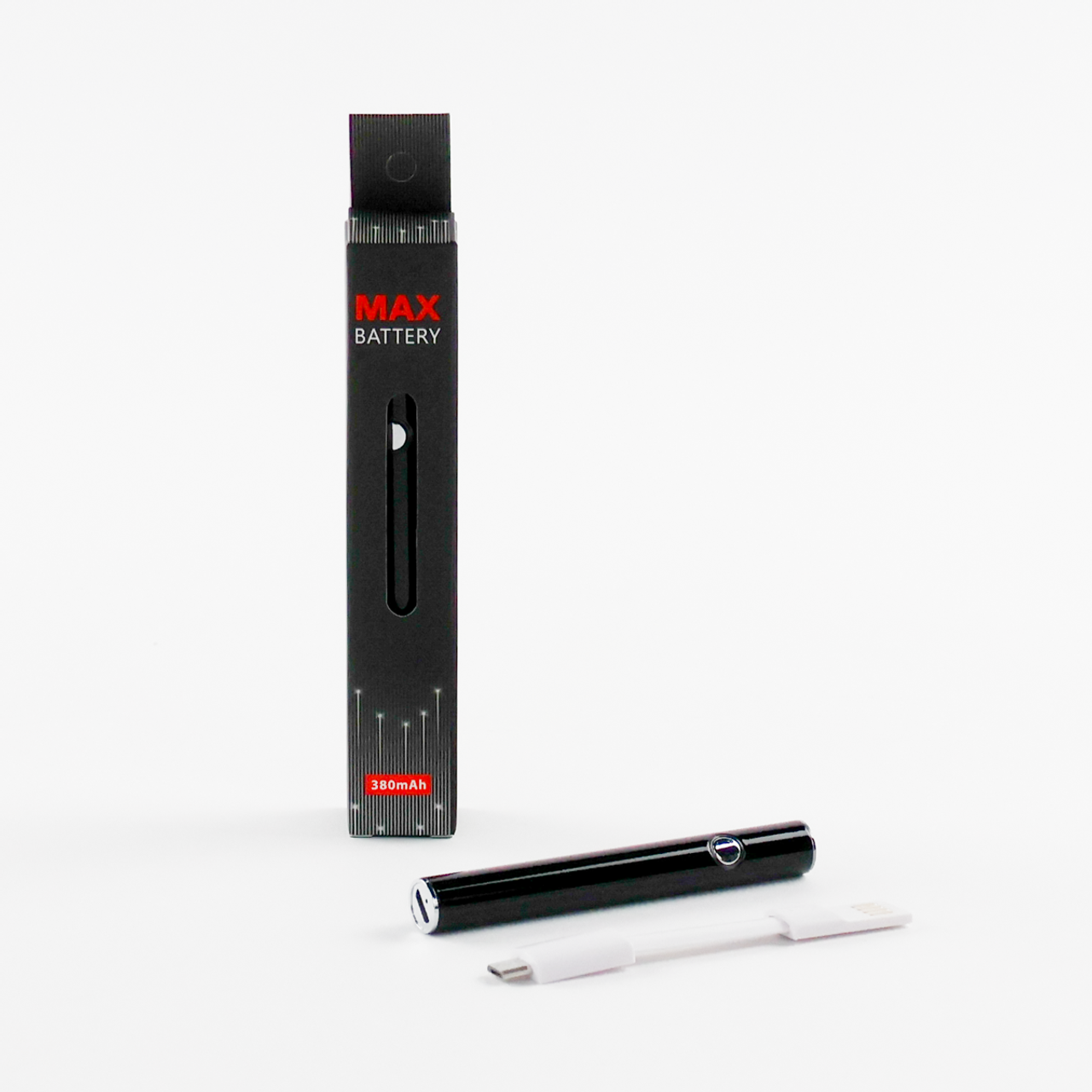 Luvbuds 380mah Preheat Variable Voltage Battery And Usb Charger Flat