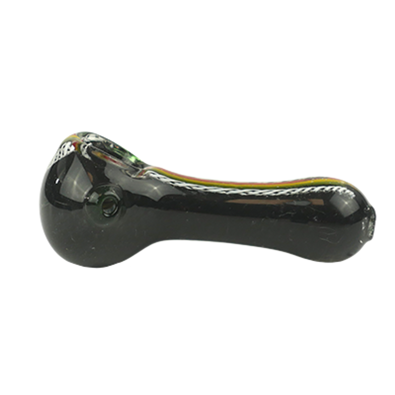 Luvbuds 35 Rasta Stripe Pipe Assorted Colors May Vary