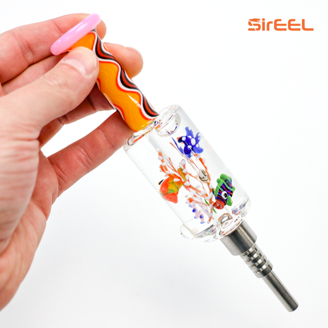 Sireel Freezable Glycerin Nectar Collector Assorted 3d Aquatic Themes