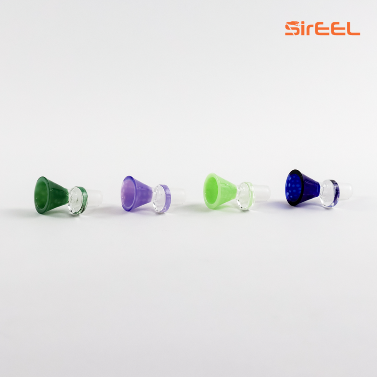Sireel Honeycomb Martini Bowl Whandle 14mm Assorted Colors