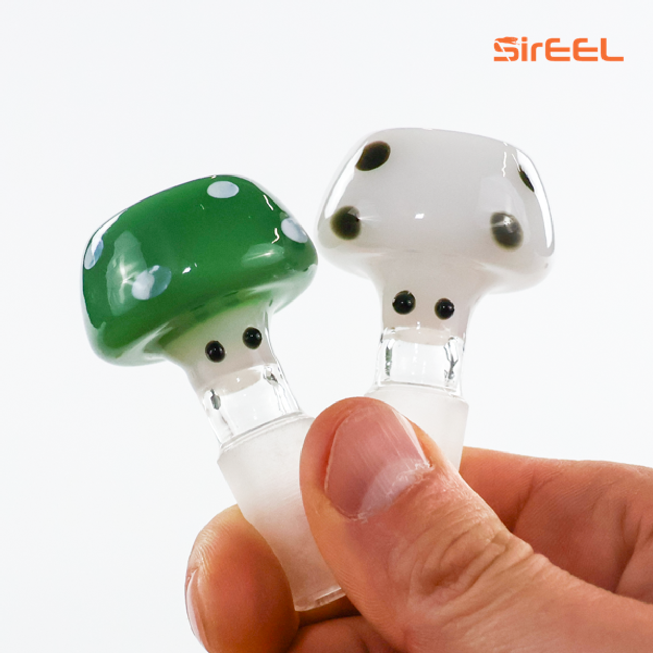 Sireel 1up Mushroom Push Bowl 14mm Assorted Colors