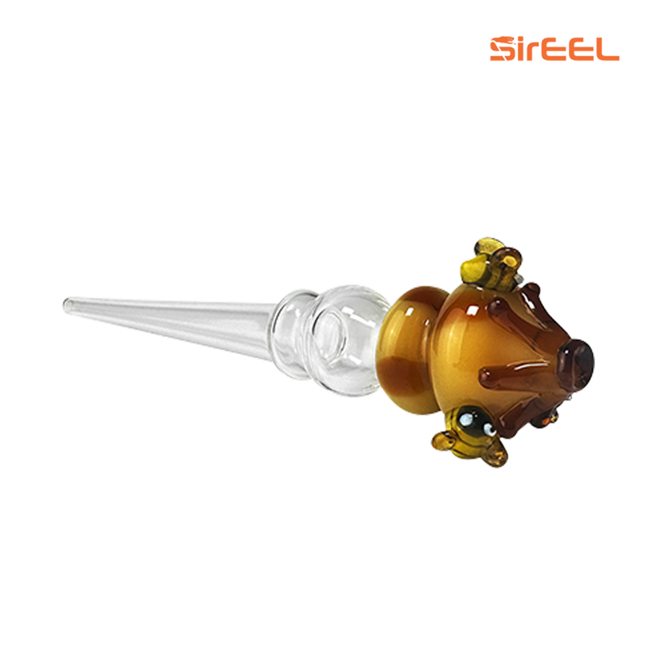 Sireel 6 Honeybee Beehive Dab Straw Assorted Colors May Vary