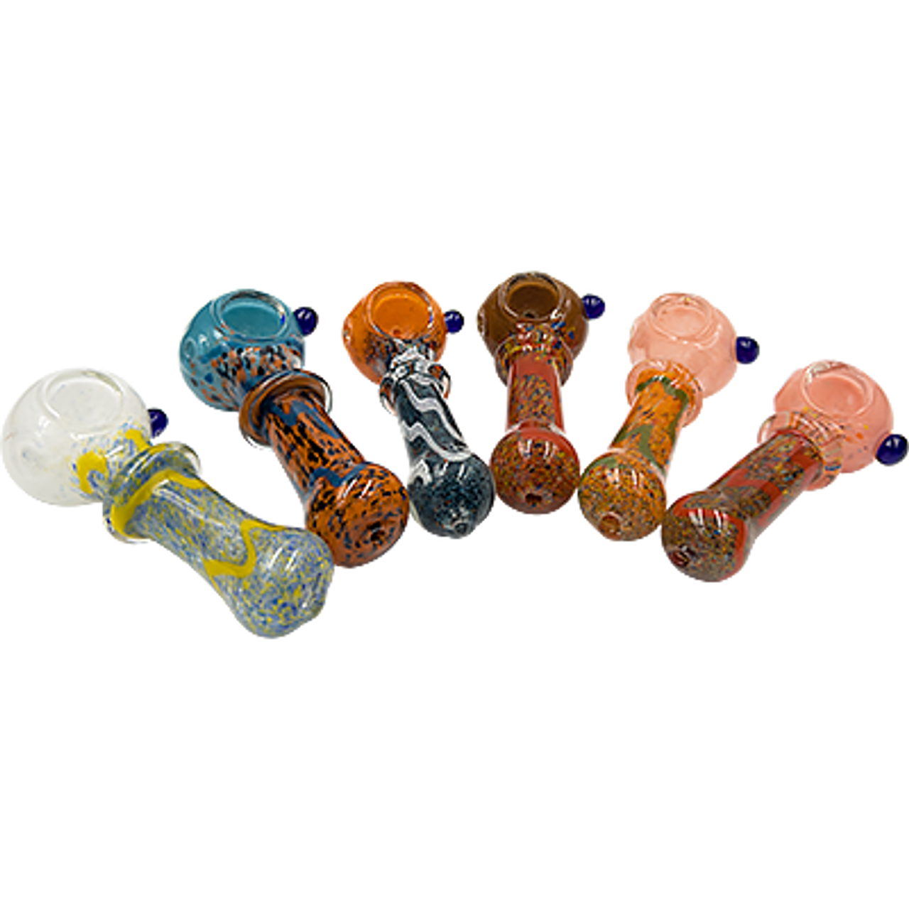 Luvbuds 4 Multi Frit Maria Spoon Assorted Colors May Vary