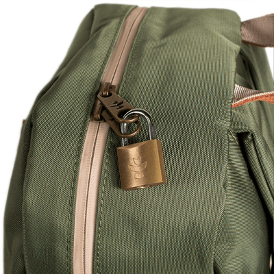 The Explorer - Smell Proof Backpack - Camo Brown