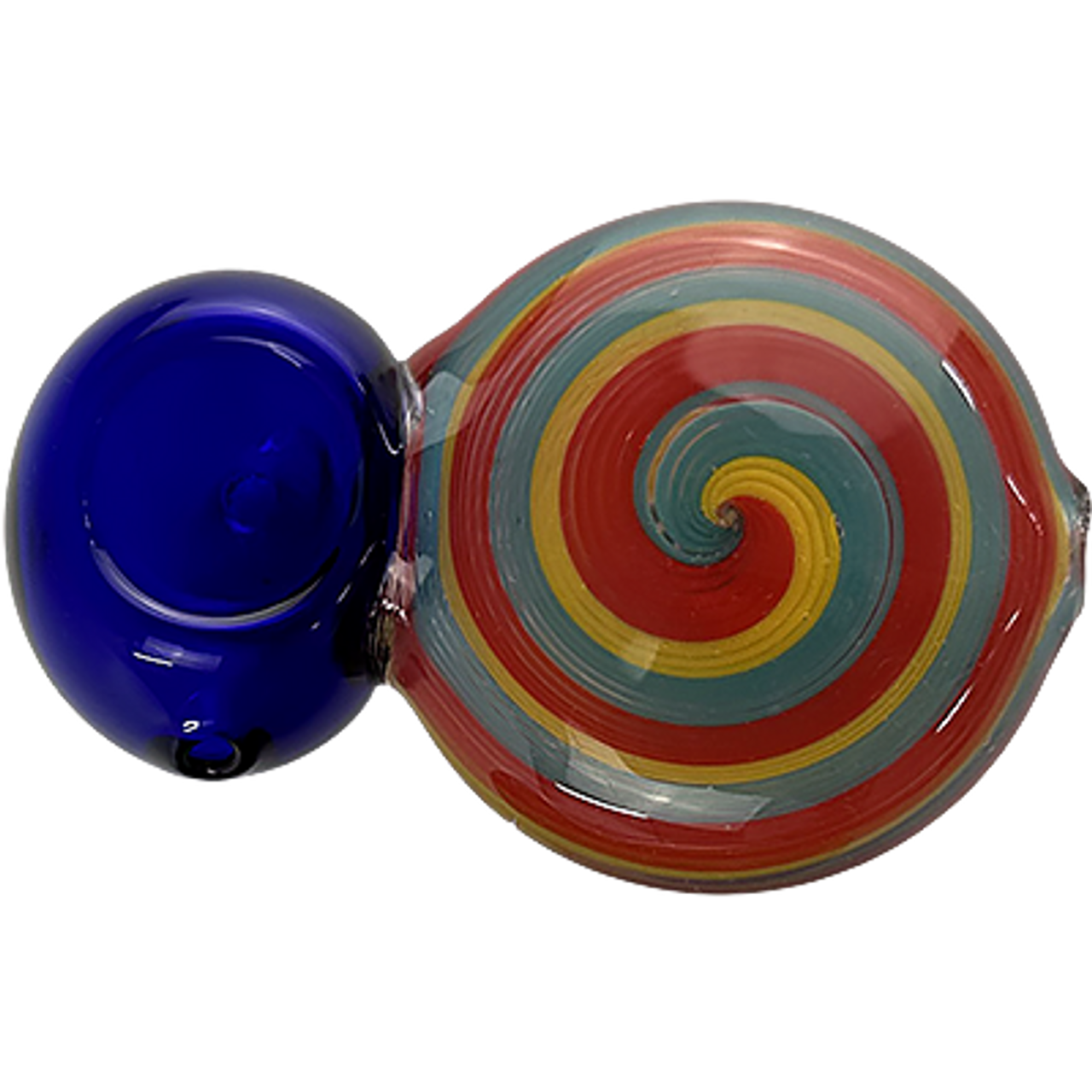 3 Disc Swirl Hand Pipe Assorted Colors