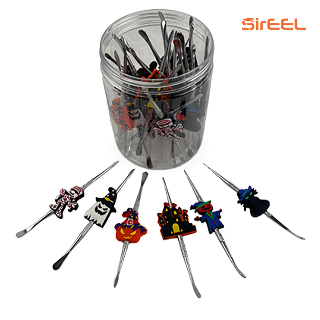 5 Sireel Halloween Dab Tools Assorted Colors 30 Pack