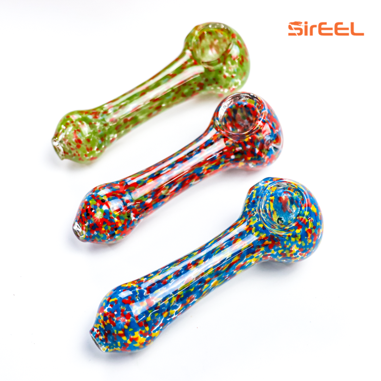 Sireel 25pc 45 Bulk Pipes Assorted Colors May Vary Retail Packaging