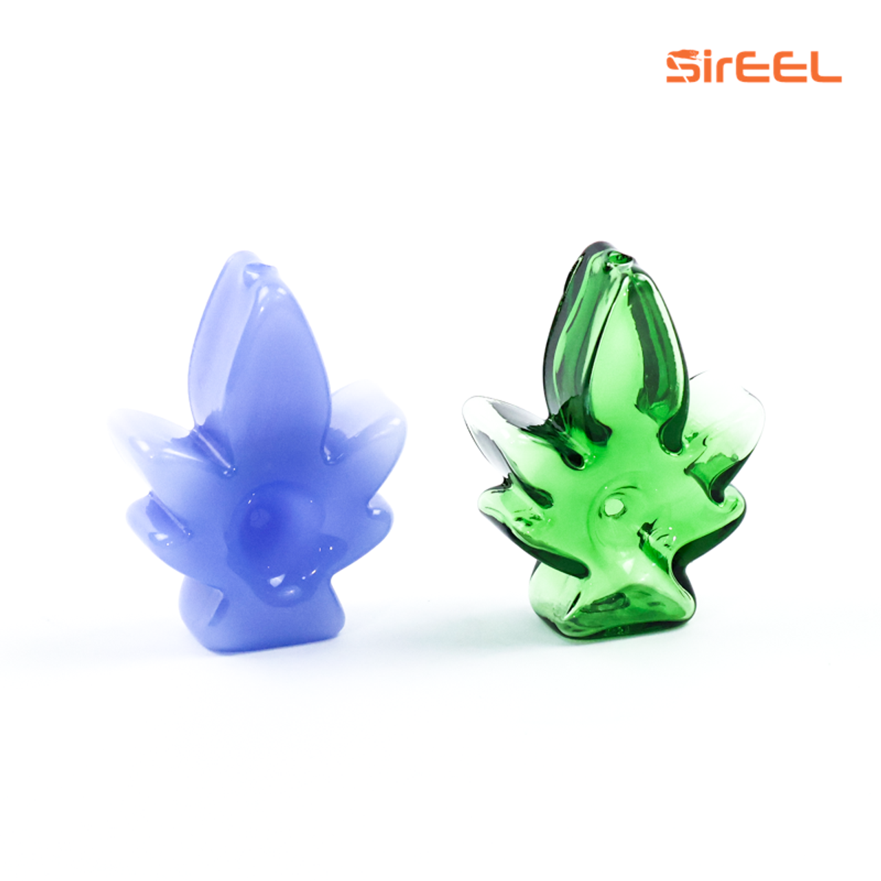 Sireel 3 Toke Time Leaf Hand Pipe Assorted Colors May Vary