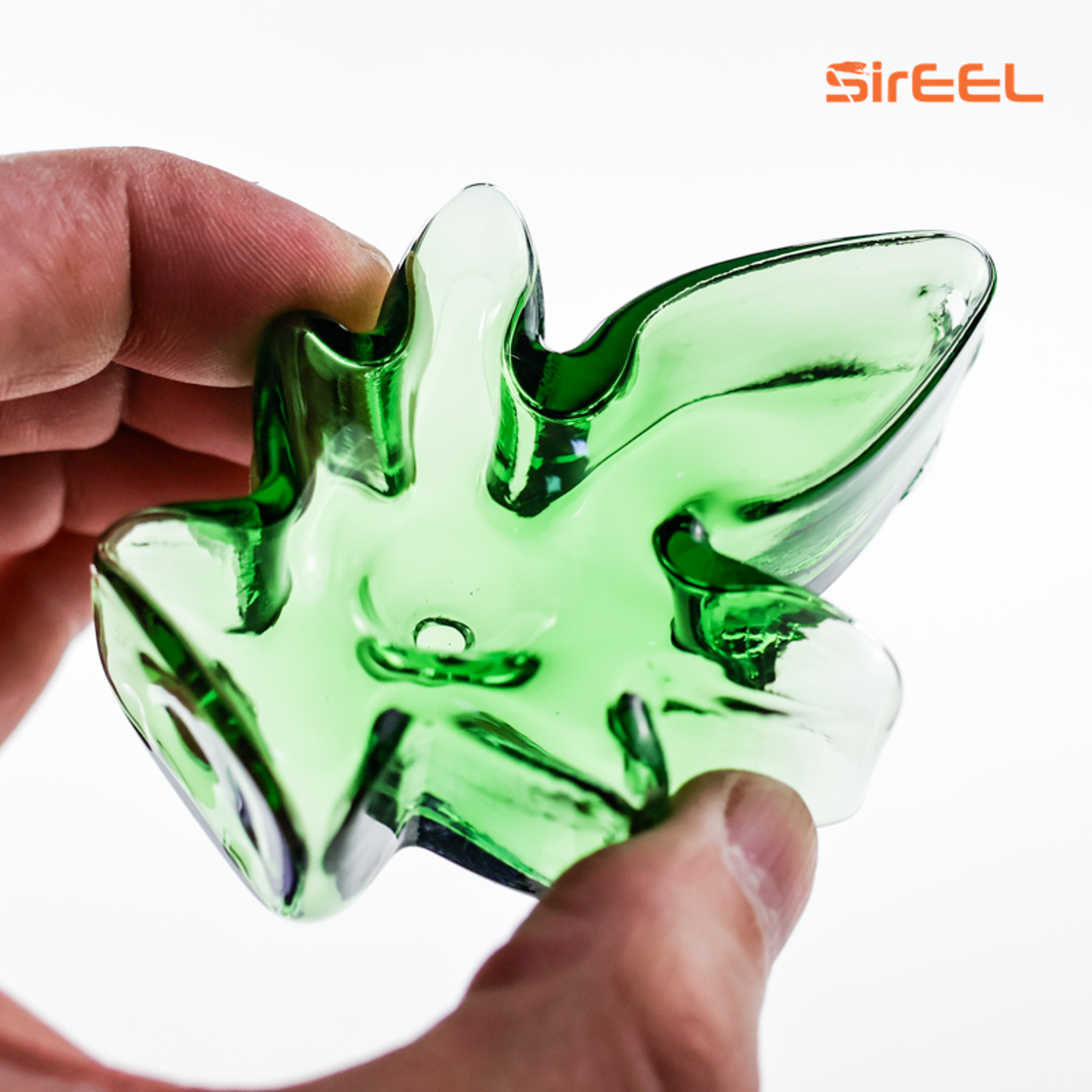 Sireel 3 Toke Time Leaf Hand Pipe Assorted Colors May Vary