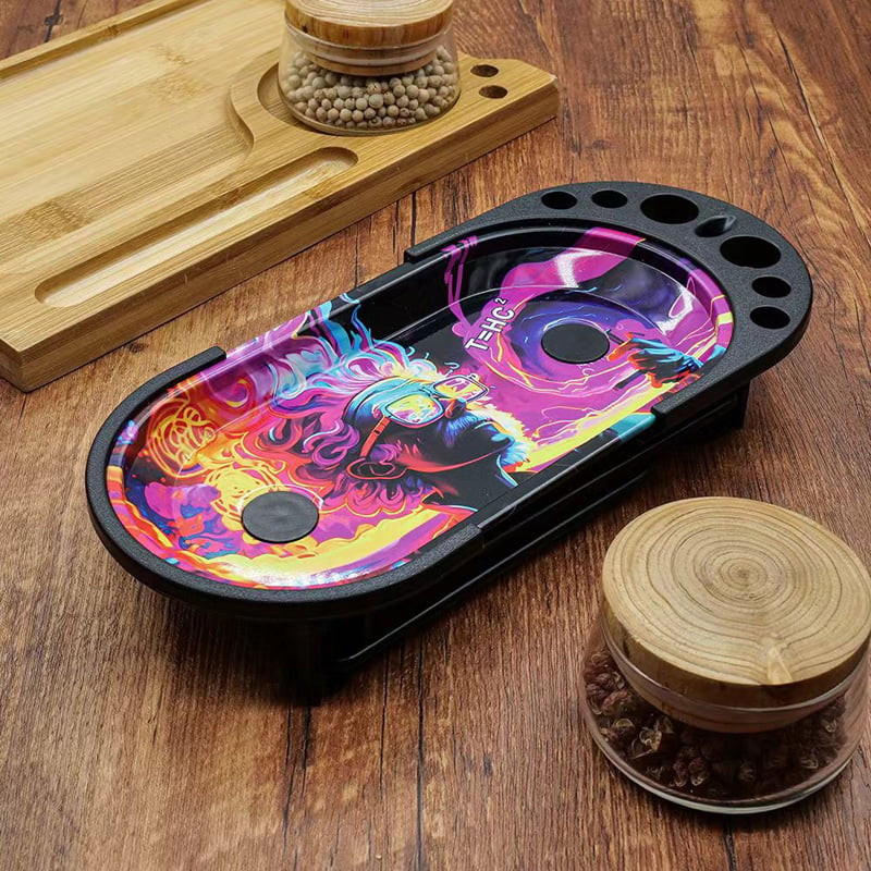SirEEL - Cone-oisseur Hover Cone Rolling Tray, 9.3" x 4.4", Assorted ...