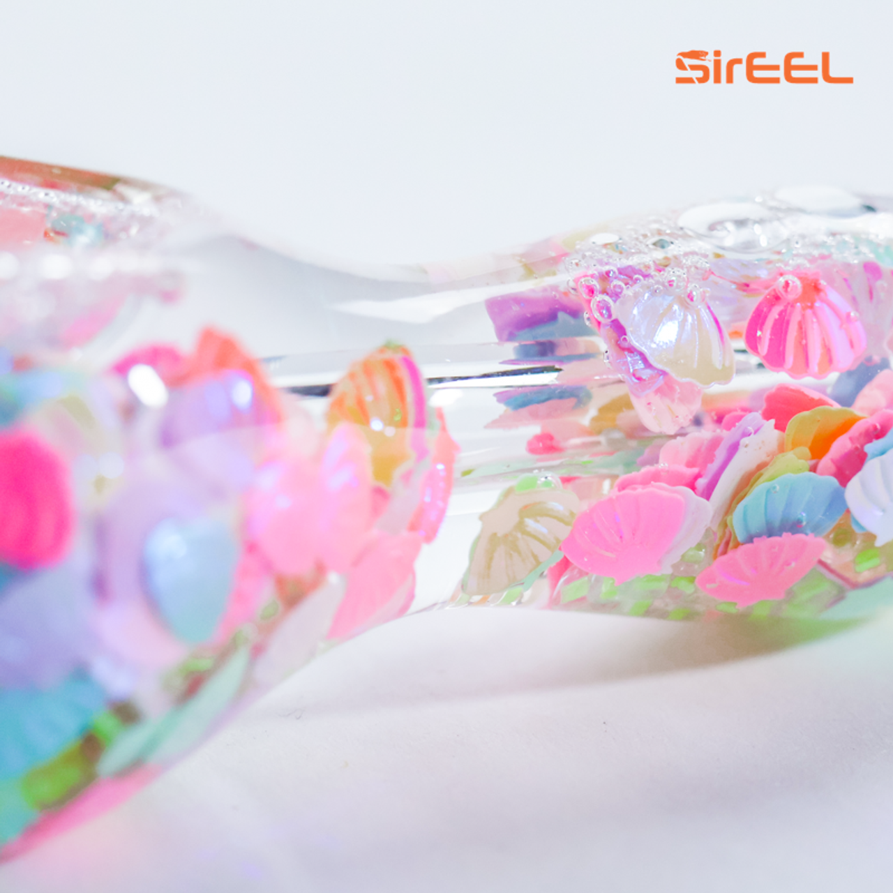 Sireel 4 Glow Tide Seashell Freezable Spoon Assorted Colors