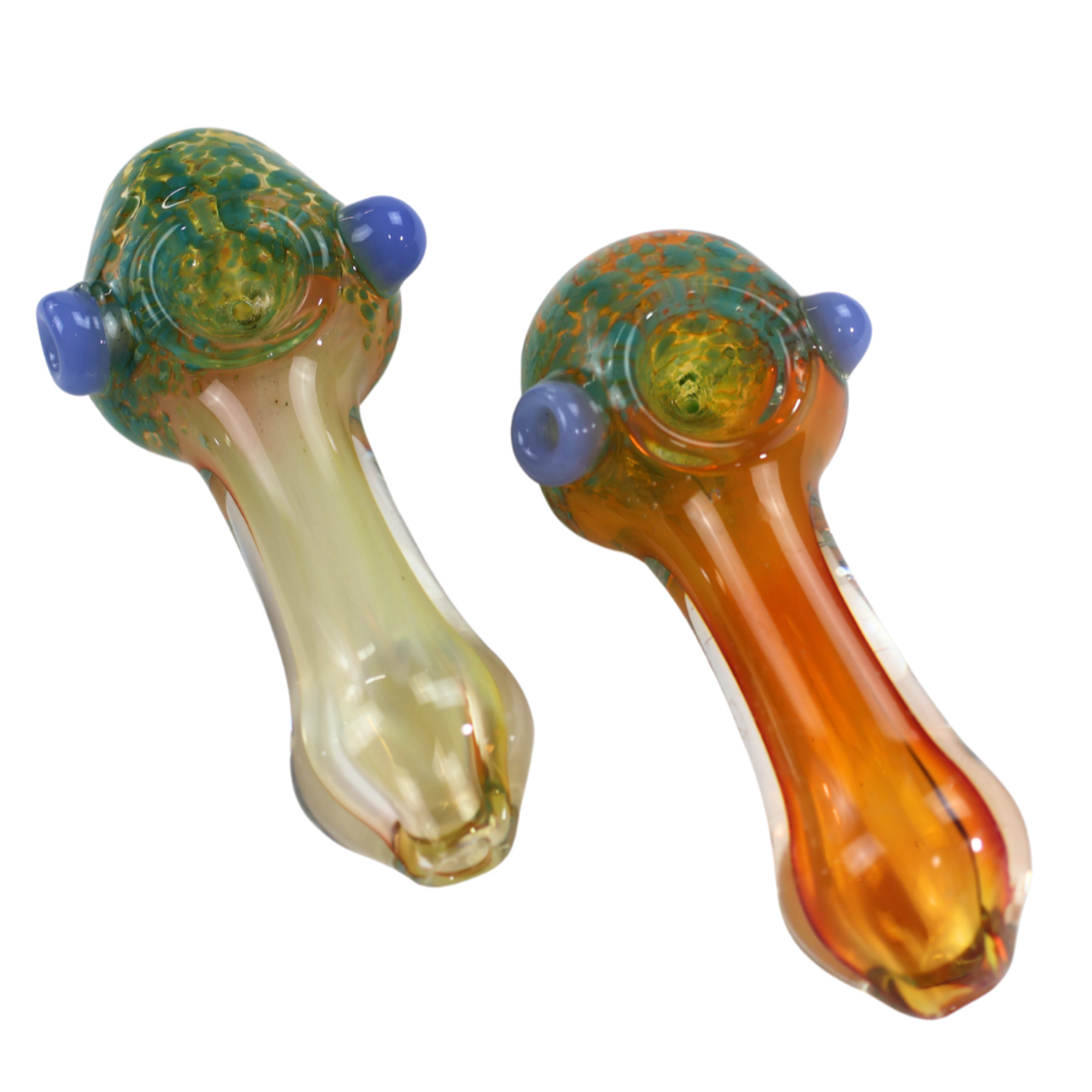 Luvbuds 5 Frit Head Hand Pipe Assorted Colors May Vary