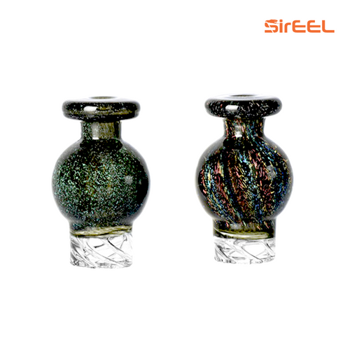 Sireel Mushroom Helix Spinner Carb Cap Assorted Colors