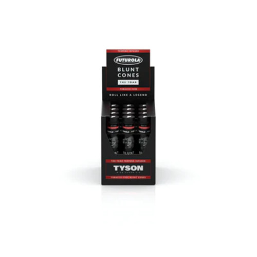 Tyson 2.0 x FUTUROLA - Terpene-Infused Blunt Wraps | 25 Wraps Per POP ...
