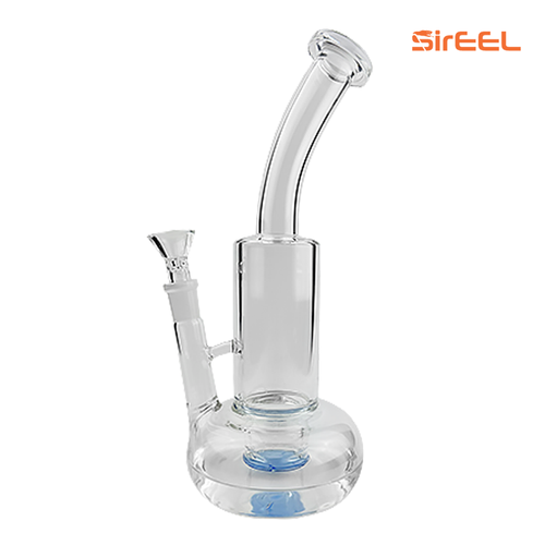 6 Vortex Turbine Perc Bong With Flower Bowl Assorted Colors