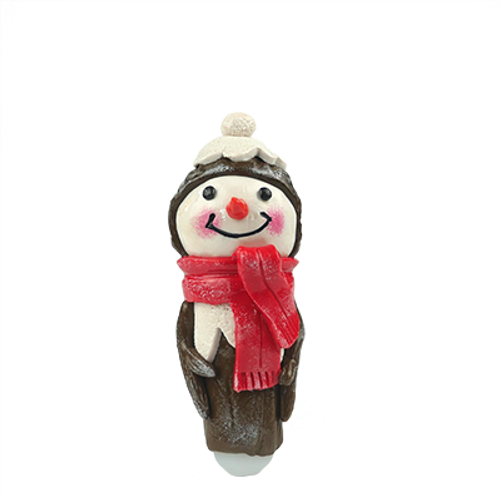 6 Holiday Frosty Snowman Hand Pipe Assorted Colors