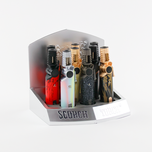 Scorch Torch - 6" Blow Torch Premium Table Torch, Assorted Colors