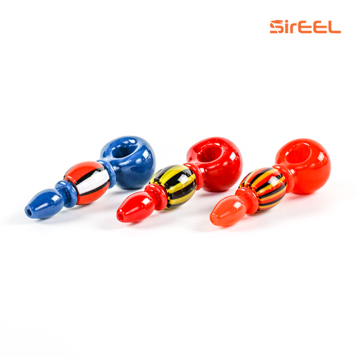 Sireel 45 Iridized Spectrum Spoon Pipe Assorted Colors May Vary