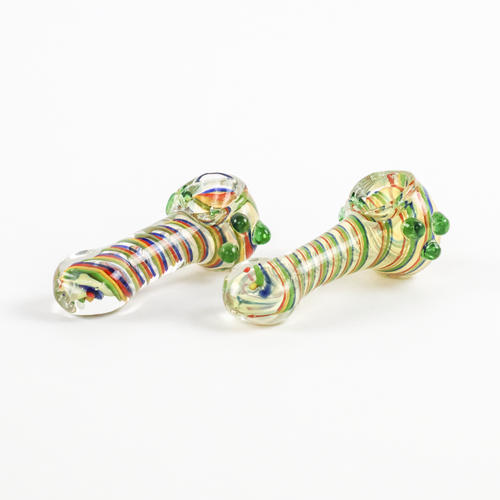 4 Fumed Slime Maria Bubble Trap Spoon Assorted Colors
