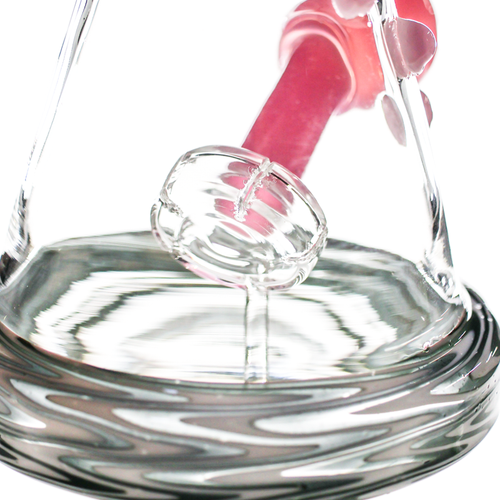 Luvbuds 9 Wig Wag Perc Bell Bong With Bowl Assorted Colors May Vary