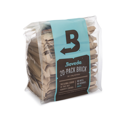 Boveda 67 Gram Brick | 58% | 20 Pack (PROTECTS UP TO 1 POUND)