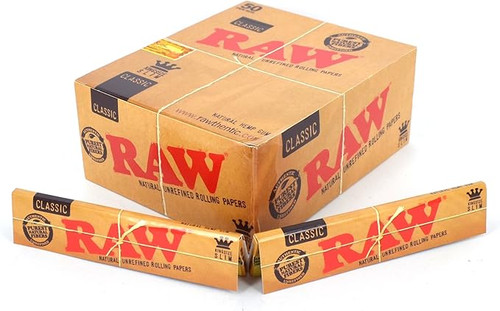 RAW - Classic Papers, King Size Slim, 50ct