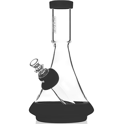 GRAV - Deco Beaker In Silicone, Black