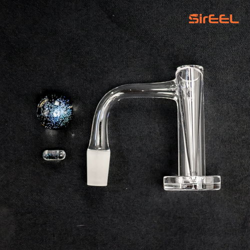 SirEEL - Quartz Banger with Trickle Taste Terp Slide and Dichroic Ball ...
