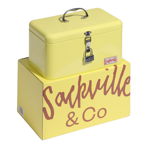 SACKVILLE - Stash Lock Box, Yellow