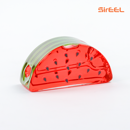 SirEEL - 4.5" Slice-N-Smoke Pipe, Watermelon