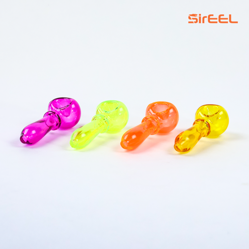 Sireel 45 Iridized Spectrum Spoon Pipe Assorted Colors May Vary