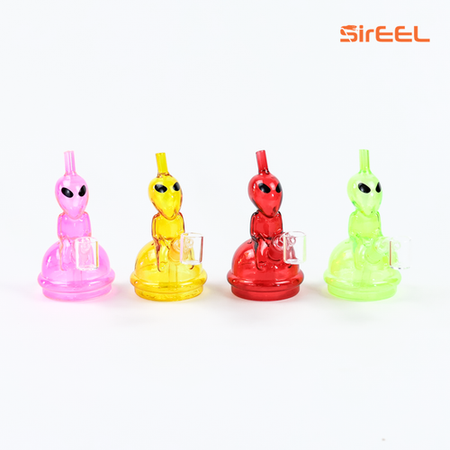 SirEEL - 5.5" Modern Alien Rig with Banger, Assorted Colors May Vary