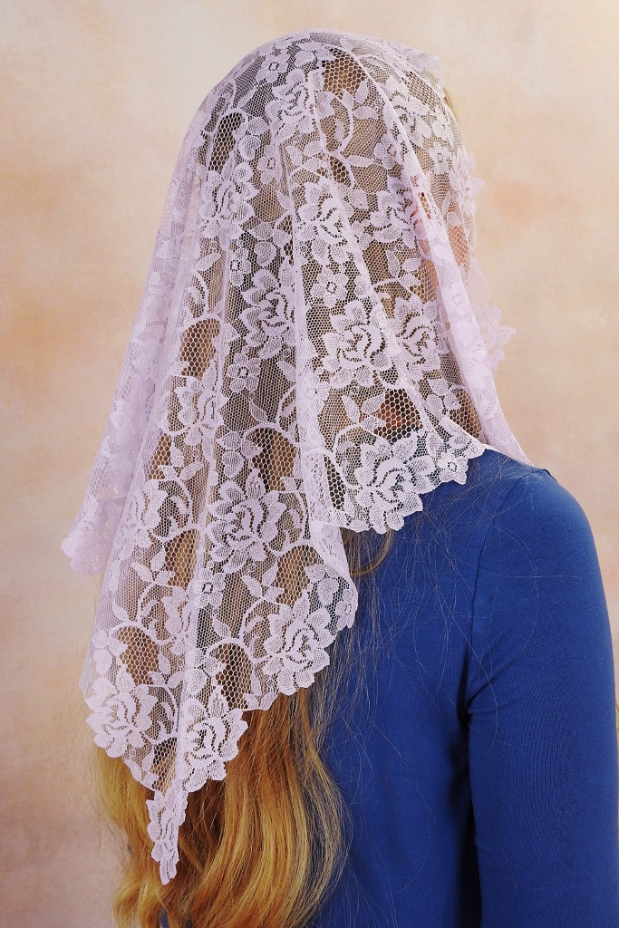 Long Floral Lace Mantillas - Veils by Lily