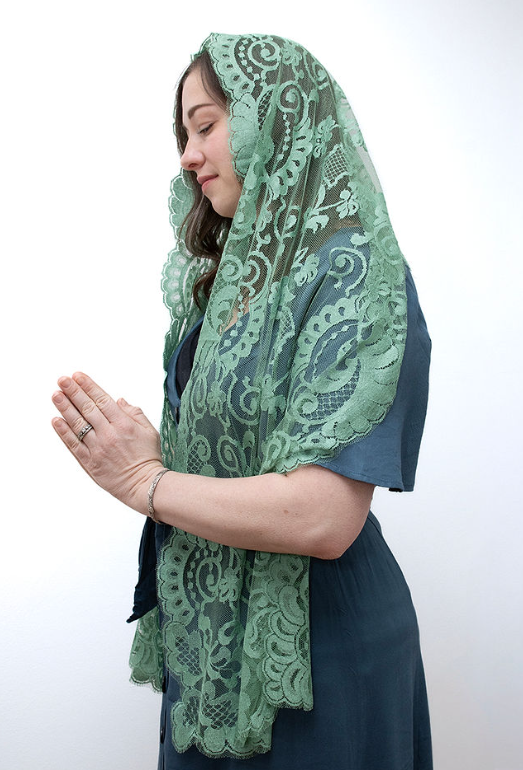 French Rectangle Mantilla - Veils by Lily
