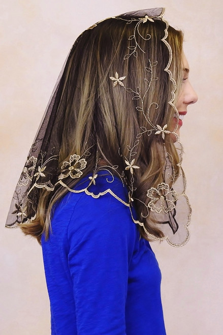 Authentic Spanish Simplicity Mantillas (Small) - Veils by Lily