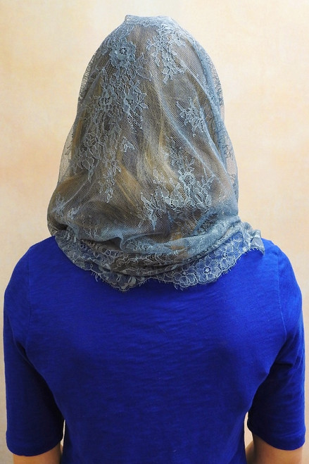 French Lace Pearl Infinity Veils - Veils by Lily