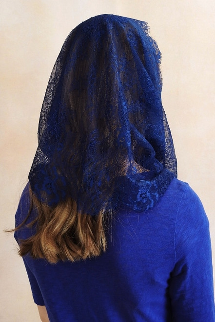 French Lace Pearl Infinity Veils - Veils by Lily
