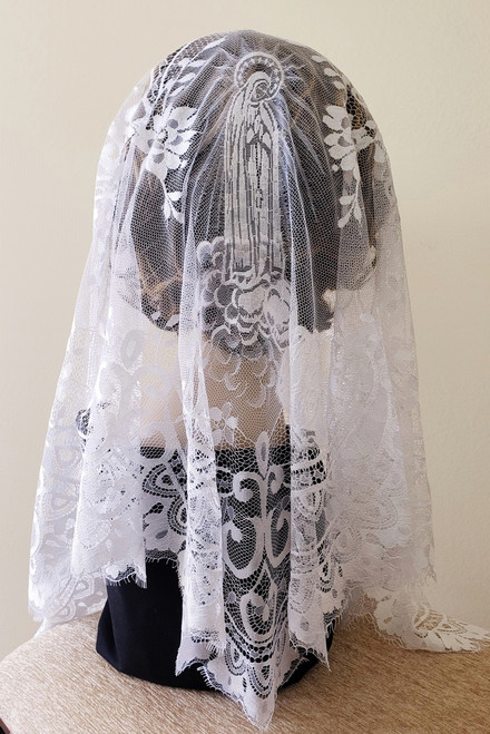 Our Lady of Fatima Italian Devotional Veils - Veils by Lily