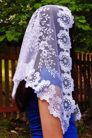 Lazarus Veils: Authentic Spanish Flower Mantillas (Limited Supply ...