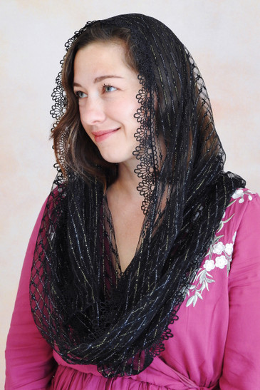 Christmas Festive Infinity Veil - Veils by Lily